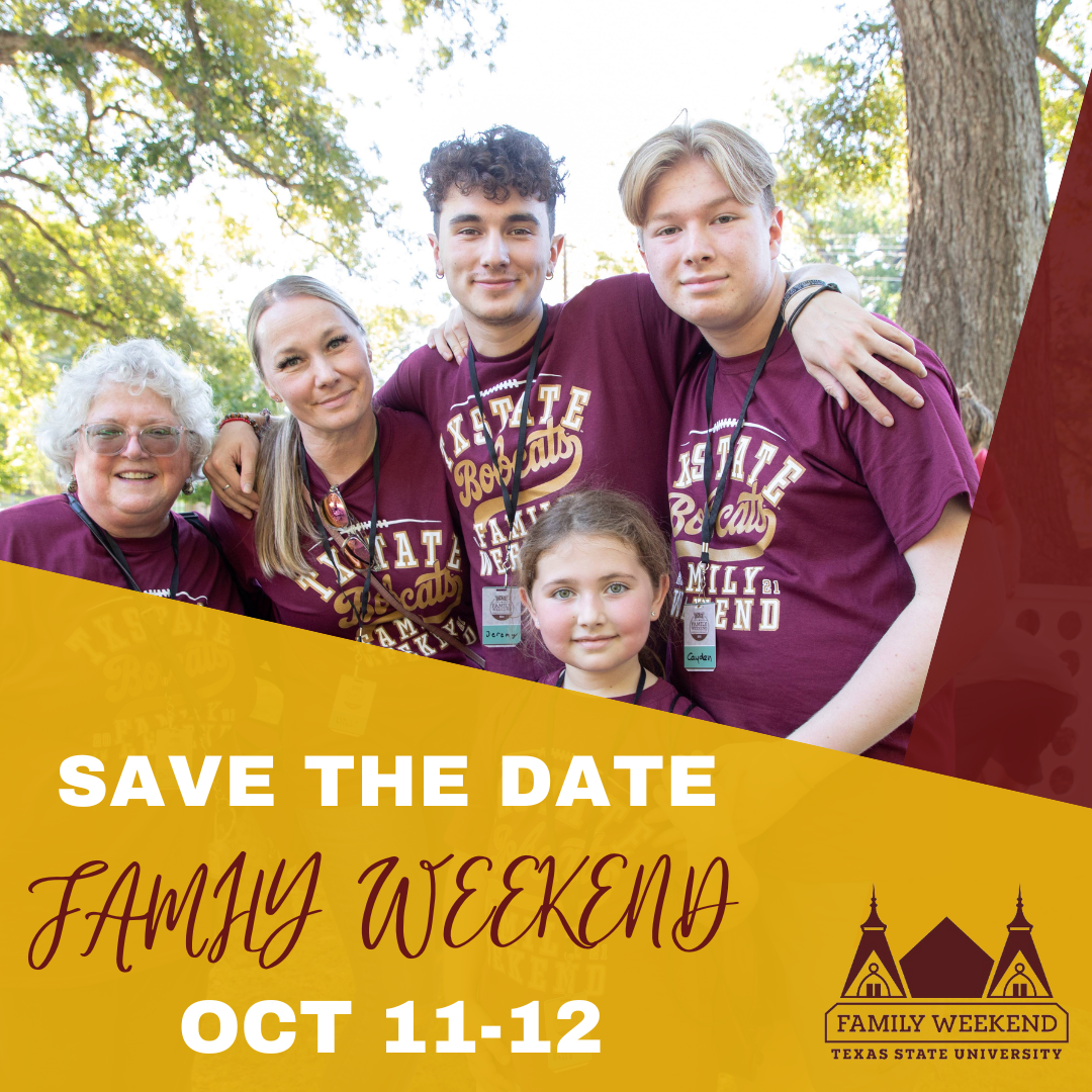 Save the Date: Family Weekend October 11 - | The Bobcat Family Portal